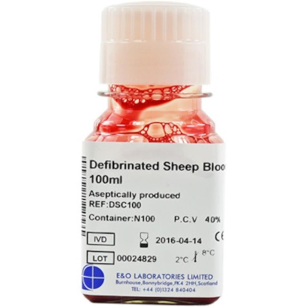 EO Labs Defibrinated Sheep Blo | MED1310 | EO LABS | SLS Ireland
